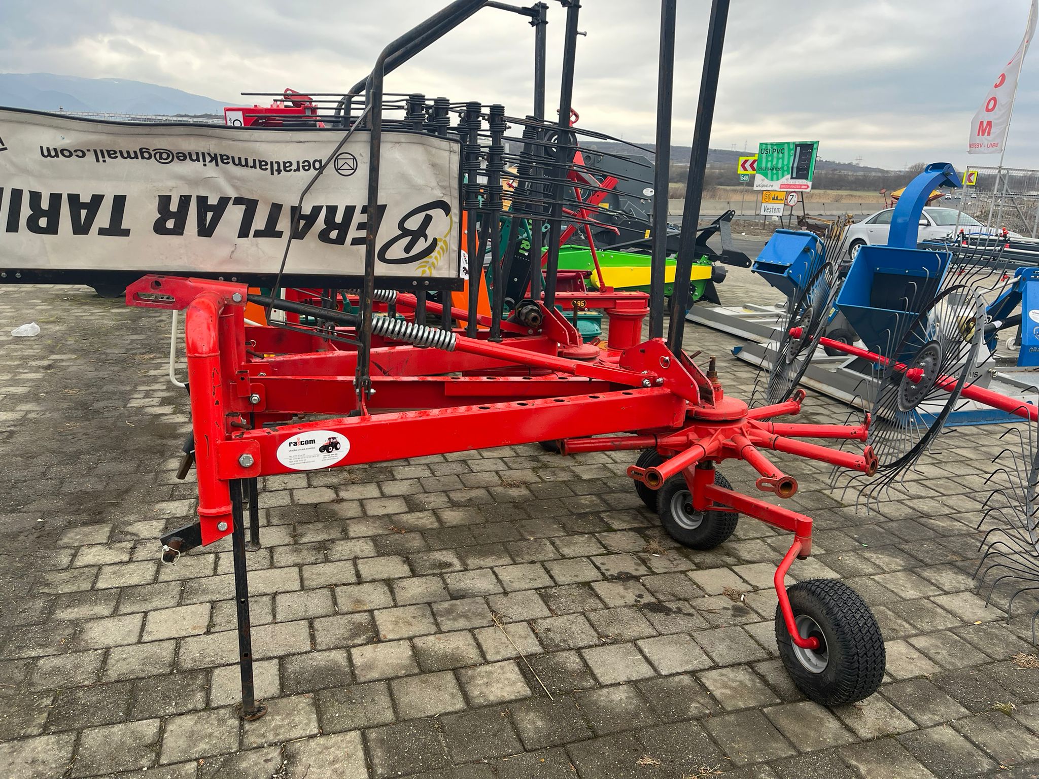 Grebla rotativa tip paianjen – RALCOM SERV SRL